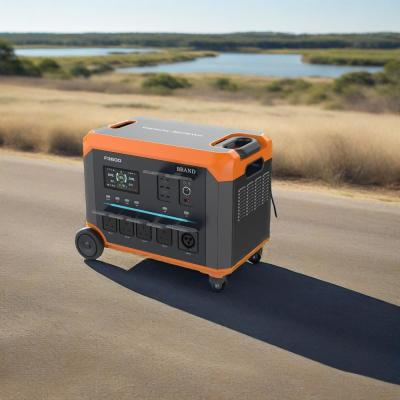 China 6000W Modular Portable Power Station with EV Charging Smart Hub Ready for Wholesale and OEM Use for sale