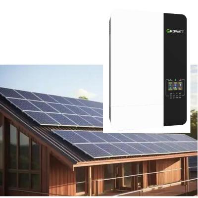 China Growatt SPF 5000 ES Off Grid Inverter 5kW 48V Single Phase MPPT 6000W Solar Input for OEM Orders for sale