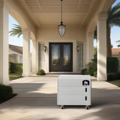 China Energy Backup Home Solar Battery System All In One 10.24kWh With 5kW Inverter Stackable for Wholesale Use for sale