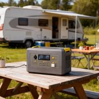 China 2200W 2400Wh Portable Power Station – LiFePO4 Home Backup Battery Generator for Camping & Emergency Power for sale