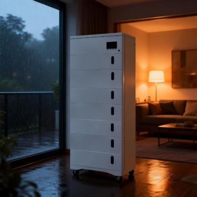China 5KW 35.84KWH Stacking Home Solar Generator Energy Storage Solution for sale