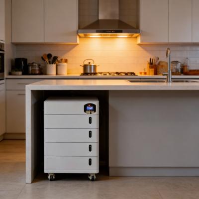China 10KW 61.44KWh Stackable Home Solar Generator with Integrated Storage for sale