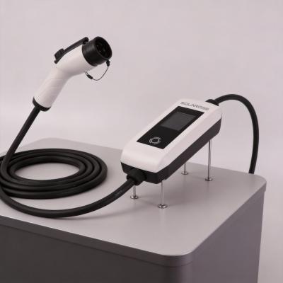China Portable 7kW EV Charger for Solar Energy Power Station Commercial Use for sale