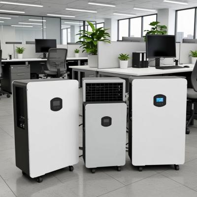 China Integrated 10KW Solar Energy Power Station 15360Wh Battery Storage System for EV Charger and Commercial Backup Power for sale