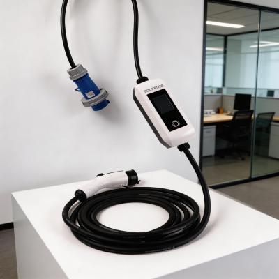 China 7kW Single-Phase EV Charging Station (32A) – Commercial Grade AC Charger for European Deployment for sale