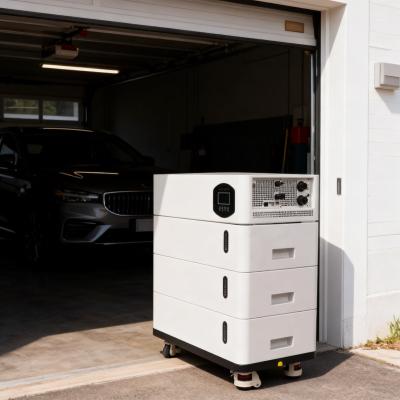 China 10kW 46.08kWh Stacking All-in-One Solar Battery Storage System for Europe & Australia for sale