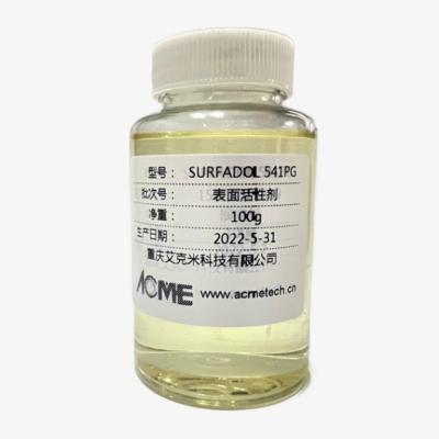 China SURFADOL® 541PG Surfactant Non Silicone Defoamer Light Yellow Liquid for sale