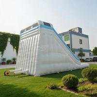 China Commercial 2 Lane Inflatable Dry Slide, 0.55mm PVC Racing Slide for Kids & Adults for sale