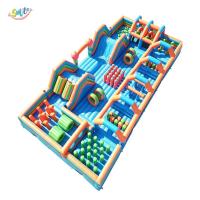 China Commercial Giant Inflatable Obstacle Course Playground Park Kids Outdoor Party Rental Combo for sale
