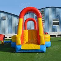 China Commercial Grade Inflatable Jumping Ball Game Big Baller Obstacle Course Leap of Faith Interactive Game for Parties for sale