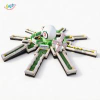 China Commercial Grade 9 Hole Inflatable Mini Golf Game for Party Rental, Portable Inflatable Crazy Golf Course with Obstacles for sale