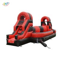 China Commercial Inflatable Leaps And Bounds Big Baller Obstacle Course Jumping Ball Game For Party Rental Events for sale