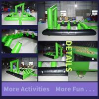 China Commercial Grade Inflatable Interactive Challenge Game IPS Light Chase Party Rental Outdoor Sport Inflatable Game for sale