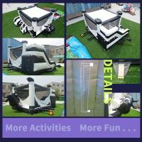 China Commercial Grade Inflatable Cow Bounce House with Slide Cow Theme Bouncy Castle for Party Rental Kids Outdoor Fun for sale