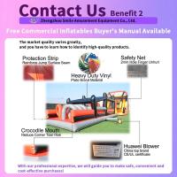 China Heavy Duty PVC Inflatable Superhero Slide Combo Inflatable Bouncer with Slide for Kids Party Rental Business for sale