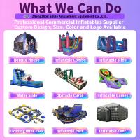 China Heavy Duty PVC Plumber Hero Inflatable Bounce House with Slide Combo Inflatable Bouncer for Party Rental Business for sale