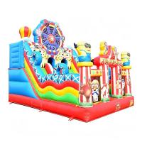 China Commercial Grade Carnival Theme Inflatable Slide Combo Amusement Park Bouncy Castle for Party Rental Business for sale