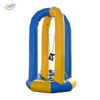 China Commercial Grade Inflatable Bungee Trampoline Kids Single Bungee Jump Inflatable Sport Game for Party Rental Business(YKG159) for sale