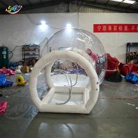 China Commercial Grade PVC Inflatable Bubble Tent Clear Transparent Dome Tent Outdoor Camping Stargazing Ball Tent for Event(YKT030) for sale