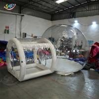 China Commercial Grade PVC Inflatable Bubble Tent Clear Transparent Dome Tent Outdoor Camping Stargazing Ball Tent for Event(YKT030) for sale