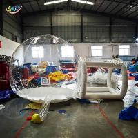 China Commercial Grade PVC Inflatable Bubble Tent Clear Transparent Dome Tent Outdoor Camping Stargazing Ball Tent for Event(YKT030) for sale