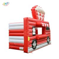 China Commercial Grade Inflatable Popcorn Kiosk Red White Inflatable Concession Stand Food Booth for Kids Party Rental Event(YKT034) for sale