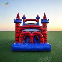 China Commercial Grade Inflatable Obstacle Course Castle Combo Kids Outdoor Bouncy House Party Rental Inflatable Slide(YKO044) for sale