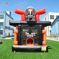 China Martial Arts Dojo Inflatable Bouncer Combo Commercial PVC Chinese Temple Bounce House for Kids Party Rental（YKB111) for sale