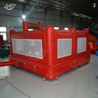 China Red Party Time Inflatable Bouncer Commercial PVC Bouncy Castle Kids Jumping House for Event Rental Business（YKB112) for sale
