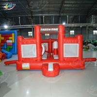 China Red Party Time Inflatable Bouncer Commercial PVC Bouncy Castle Kids Jumping House for Event Rental Business（YKB112) for sale