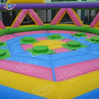 China Giant Inflatable Obstacle Course Theme Park Commercial Grade Inflatable Playground Park for Kids Party Rental Business(YKF063) for sale