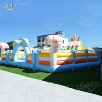 China Giant Inflatable Obstacle Course Theme Park Commercial Grade Rabbit Carrot Theme Inflatable Park for Kids Party Rental(YKF065) for sale
