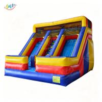 China Commercial Grade Inflatable Dual Lane Slide 4.5m Inflatable Bouncer Slide for Kids Party Rental Business(YKH069) for sale