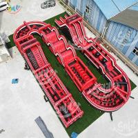 China Large Commercial Inflatable 5K Obstacle Course Racing Track Giant Blow Up Playground For Carnival Sports Event Rental（YKO048) for sale