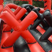 China Large Commercial Inflatable 5K Obstacle Course Racing Track Giant Blow Up Playground For Carnival Sports Event Rental（YKO048) for sale