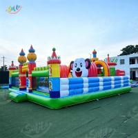 China Large Inflatable Obstacle Course Kids Party Rental Commercial Grade Animal Theme Bouncer Slide Playground Combo for sale