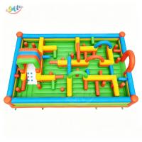 China Large Inflatable Obstacle Course Kids Party Rental Commercial Grade Inflatable Playground Bouncer Slide Combo(YKF027) for sale