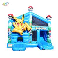 China Commercial Grade Inflatable Bouncer Slide Combo Yellow Anime Elf Theme Party Rental Kids Jumping Castle Playground（YKC219) for sale