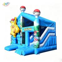 China Commercial Grade Inflatable Bouncer Slide Combo Yellow Anime Elf Theme Party Rental Kids Jumping Castle Playground（YKC219) for sale