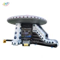 China Giant Inflatable UFO Spaceship Bouncer with Slide Commercial Grade Alien Theme Jumping Castle for Party Rental（YKC223) for sale