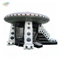 China Giant Inflatable UFO Spaceship Bouncer with Slide Commercial Grade Alien Theme Jumping Castle for Party Rental（YKC223) for sale
