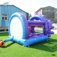 China Commercial Grade Blue Puppy Theme Inflatable Bouncer Kids Jumping Castle Party Rental Bouncy House for Backyard(YKB115) for sale