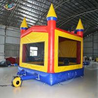 China Puppy Team Inflatable Bouncer House Kids Birthday Party Rental Commercial PVC Inflatable Jumper Castle with Slide(YKB117) for sale