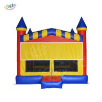 China Commercial Grade Inflatable Bounce House Party Rental Custom Banner Bouncy Castle Kids Jumper for Events(YKB120) for sale