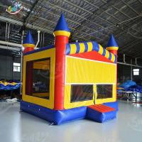 China Commercial Grade Inflatable Bounce House Party Rental Custom Banner Bouncy Castle Kids Jumper for Events(YKB120) for sale