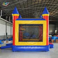 China Commercial Grade Inflatable Bounce House Party Rental Custom Banner Bouncy Castle Kids Jumper for Events(YKB120) for sale