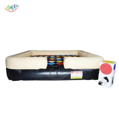 China Inflatable Twister Game Interactive Color Dot Challenge for Party Rental Family Events and Indoor Activities(YKG311) for sale