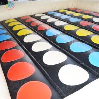 China Inflatable Twister Game Interactive Color Dot Challenge for Party Rental Family Events and Indoor Activities(YKG311) for sale