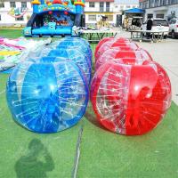 China Inflatable Bumper Balls for Bubble Soccer Team Games Outdoor Party Rental Red Blue Bubble Soccer Balls(YKG312) for sale