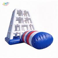 China Inflatable Water Climbing Tower and Inflatable Water Blob Water Park Obstacle Course for Pool Party Rental for sale